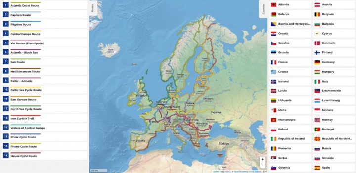 A Short Guide to Europe’s Eurovelo Cycling Routes