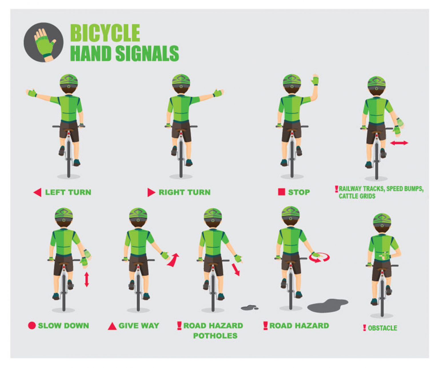 Bike Hand Signals to Master Before Your First Group Ride